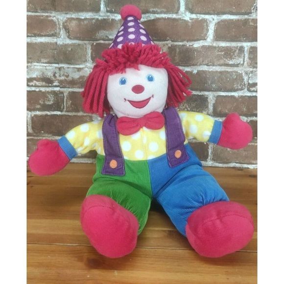Gymboree | Toys | Vintage 205 Gymboree Gymbo The Clown Plush 7 Soft Toy ...